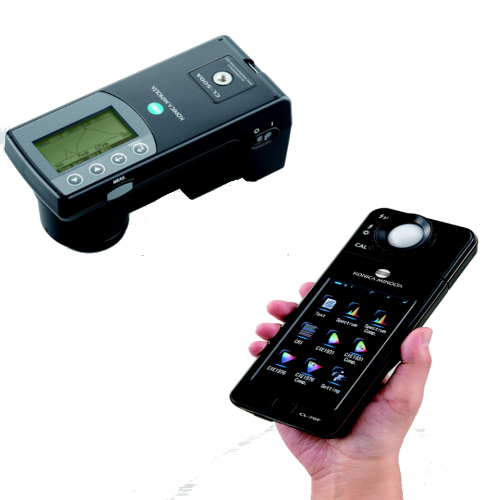 Illuminance Spectrophotometer CL-500A、CRI Illuminance Meter CL-70F ...